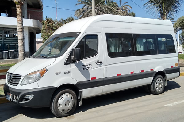 Transportation : Paracas Explorer Tours in Paracas Peru